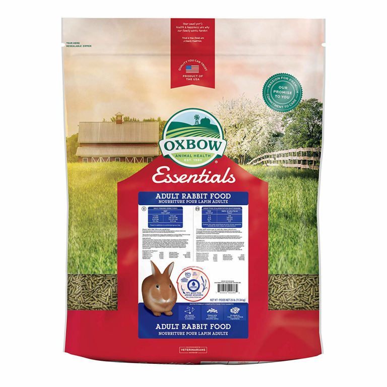 Oxbow Animal Health Bunny Basics Essentials Adult Rabbit Pet Food 25Lb ...